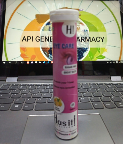 EYE CARE EFFERVESCENT, 20 TABLETS | API GENERIC PHARMACY