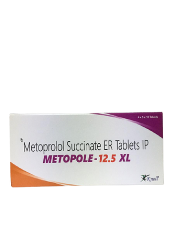 METOPROLOL XL 12.5 MG, 10 TABLETS | API GENERIC PHARMACY