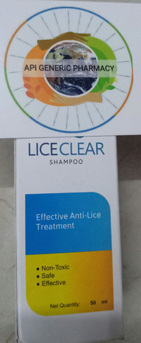 LICE CLEAR , ANTI LICE SHAMPOO , 50 ML | API GENERIC PHARMACY