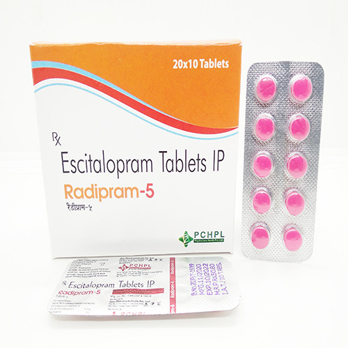 Escitalopram 5 mg , 10 tablets | API GENERIC PHARMACY