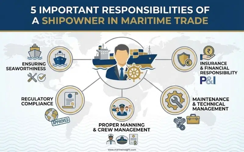 5 Important Responsibilities Of A Shipowner In Maritime Trade