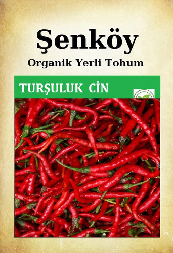 Şenköy Yerli Turşuluk Cin Biber Doğal Ata Tohum Pakette 5 Gr 750 Adet ...