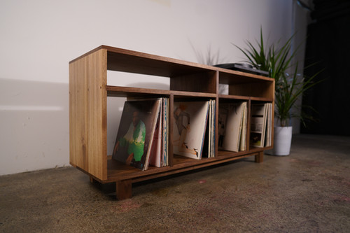 Heath Vinyl Console | Tomfoolery Wood Co.