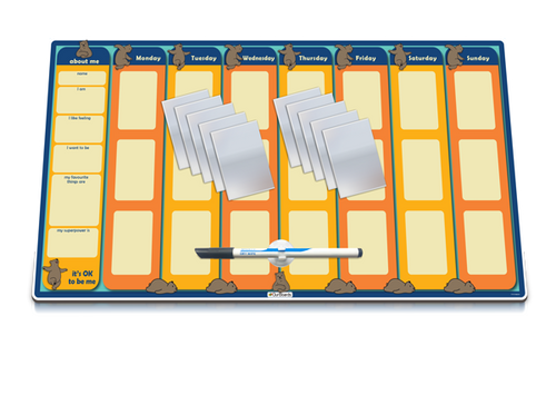 Weekly Visual Timetable | Sensory Playground| 38.49