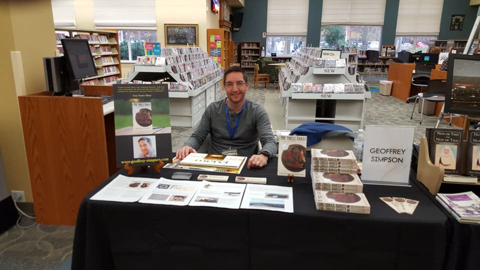 Where do I sign? – My First Book Signing