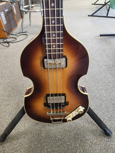 Vintage Early 1990s Hofner 500/1 Violin Bass - Sunburst w/ Hard Case ...