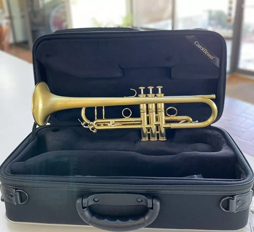 New Carol Brass 5060H-YSS-Bb-SLB Pro Bb Trumpet, Satin Lacquer Bell ...