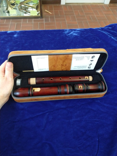 New Kung/Kueng Model 2414 Superio Alto Recorder - Stained Castello ...