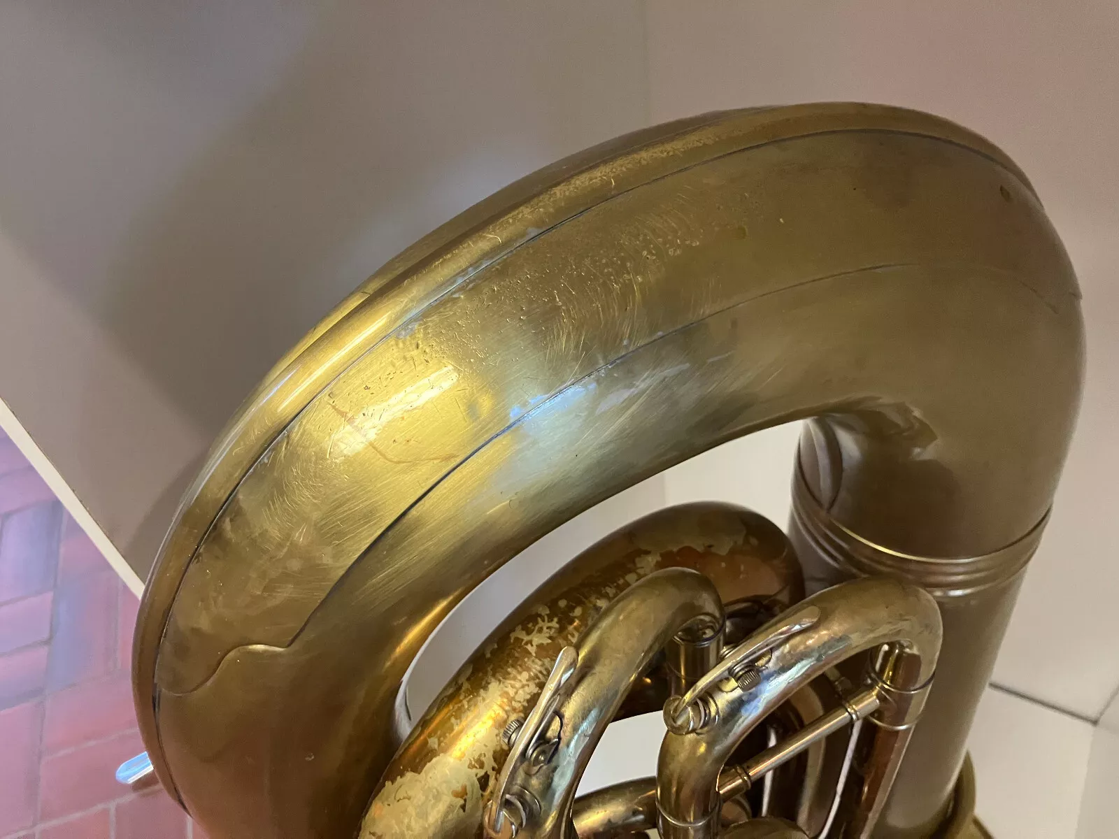 Very Clean Used King 2341 BBb 4 Valve Concert Tuba, Detachable Bell ...
