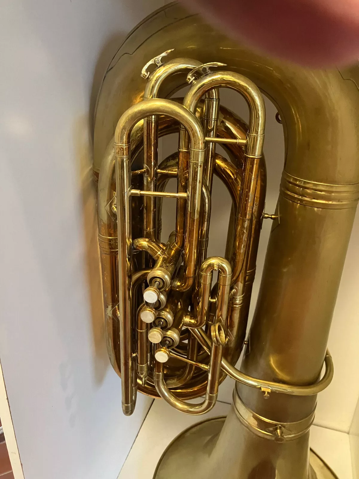 Very Clean Used King 2341 BBb 4 Valve Concert Tuba, Detachable Bell ...