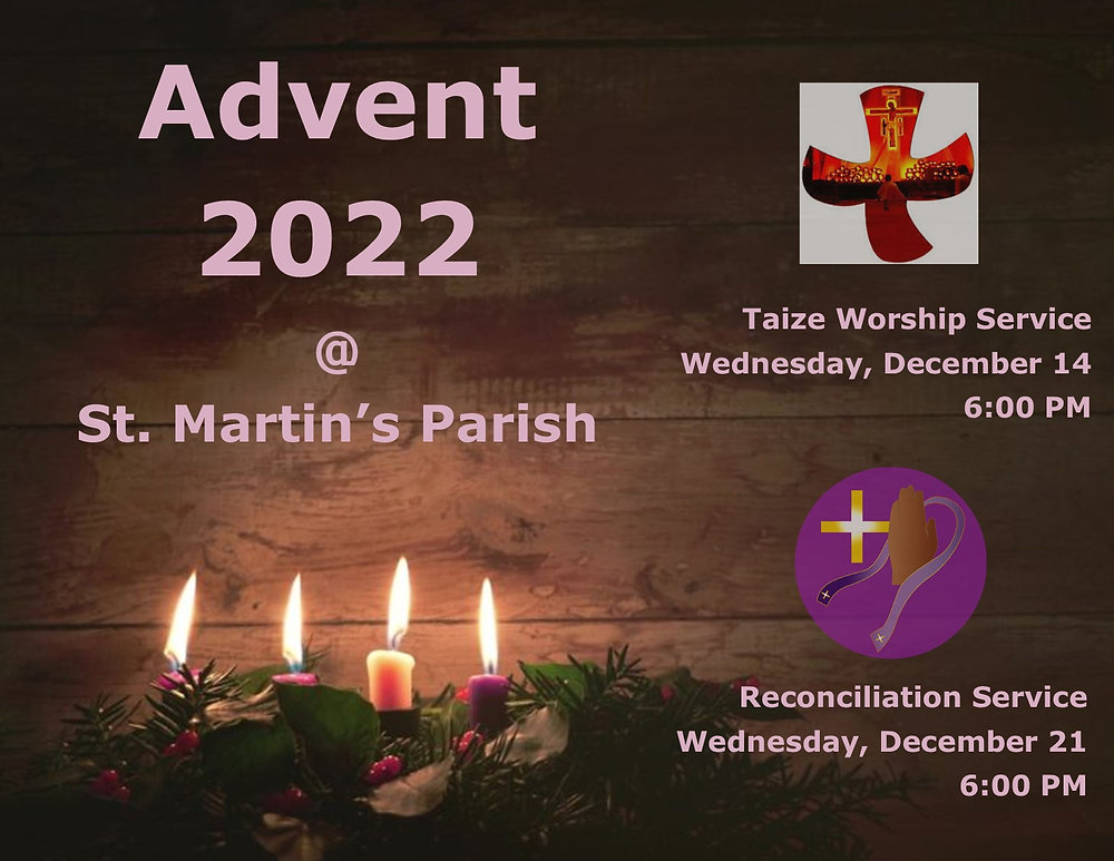 Prepare the way of the Lord with our Advent Services!