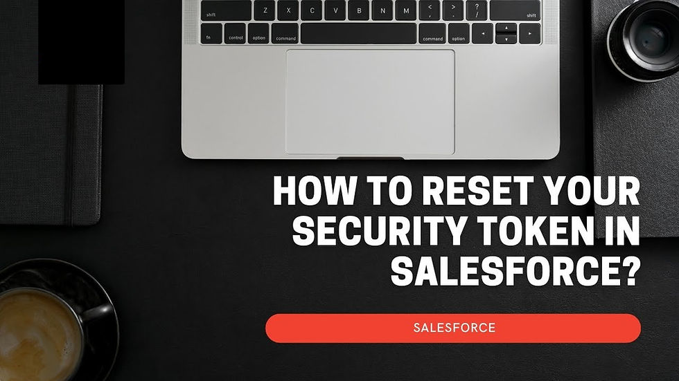 How to Get & Reset Security Token in Salesforce? (Detailed Guide)