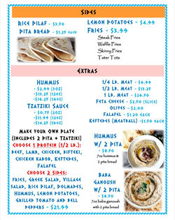 MENU | tasteofgreek