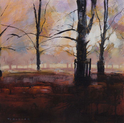 Copper light through trees, Bushy park | Jamie Oldham