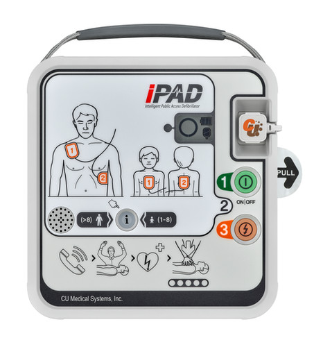 iPAD Defibrillator SPR Semi Automatic AED (Defibrillator) | MedUK Group Ltd
