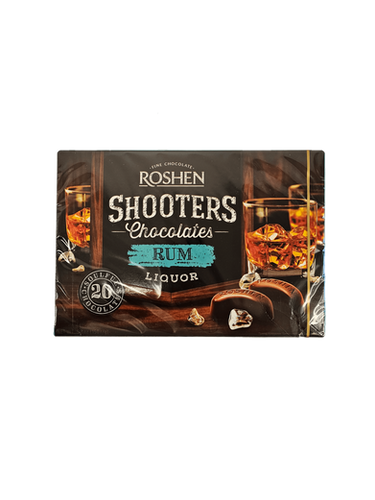 Roshen shooters rum candy | bem-sanantonio