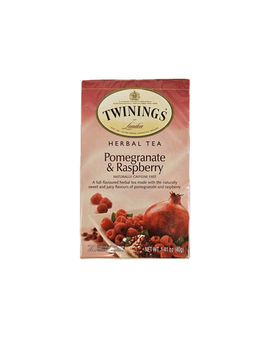 Twinings pomegranate raspberry tea | Bemaustin