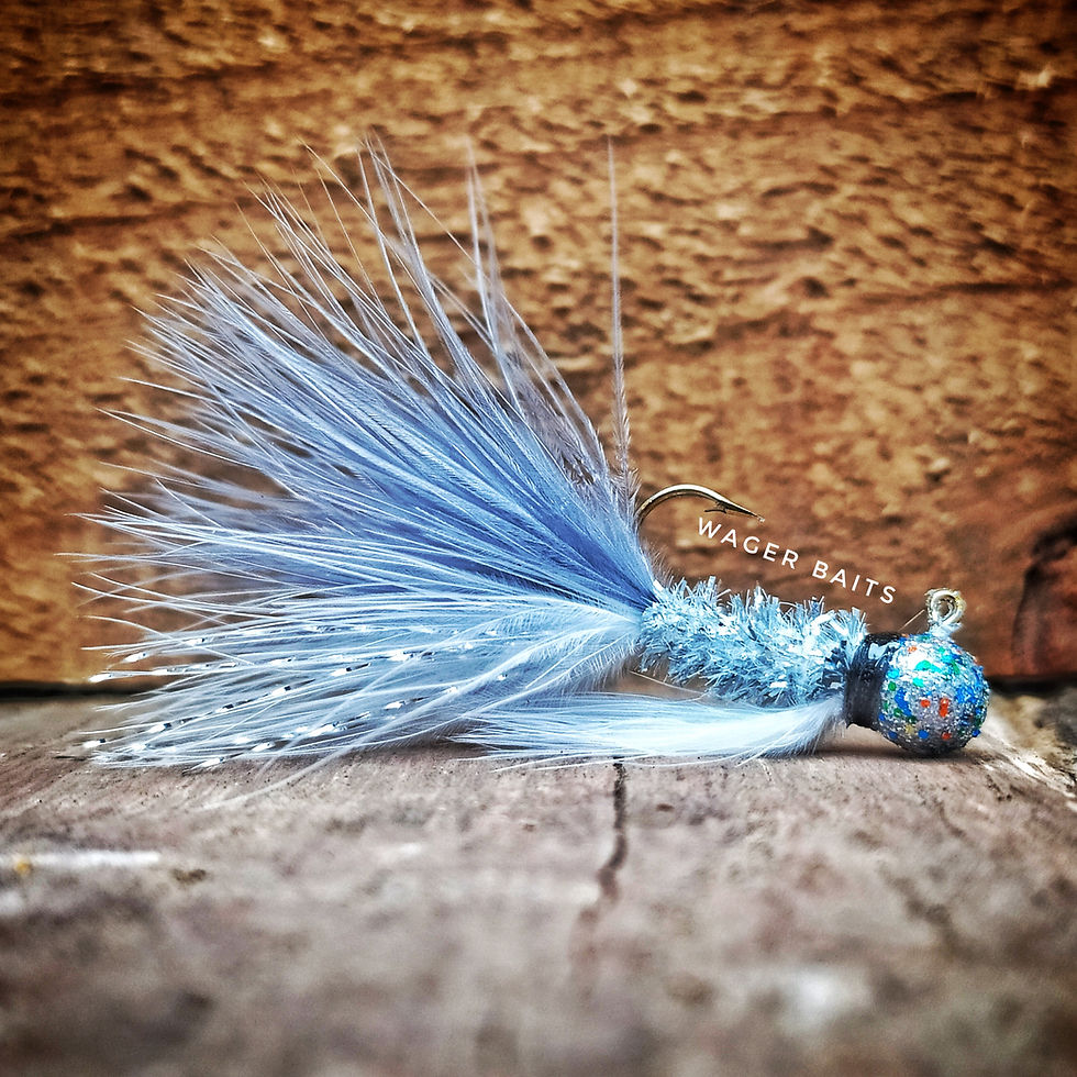 Wager Baits LLC - Hand tied Crappie, Bluegill, and Bass Jigs
