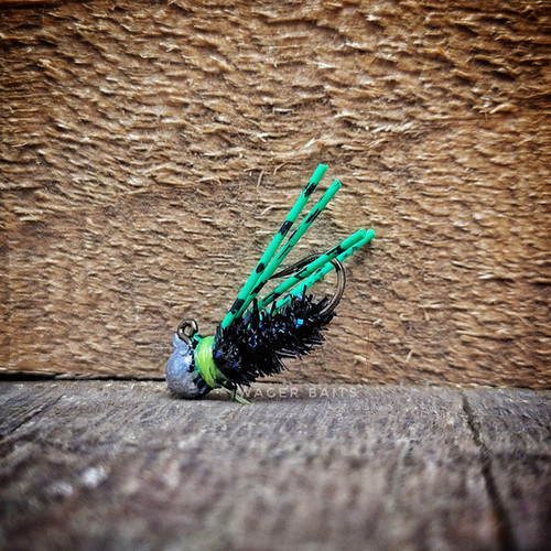 Bluegill bully bugs - 5pk (1 color) | Wager Baits