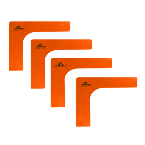 CORNER SHAPE FLAT MARKERS | Eletto Sport