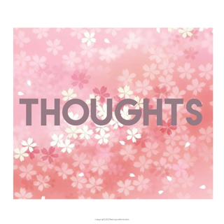 THOUGHTS