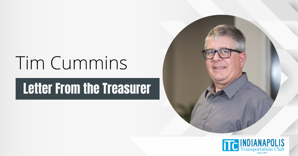 The Treasurers Insight; Letter from Tim Cummins