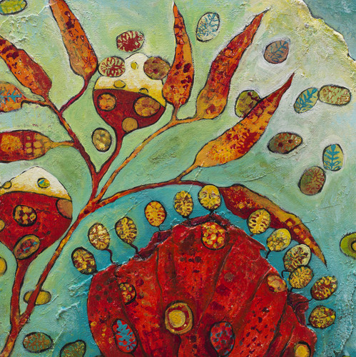 Gorgeous gumnuts fine art print | Janeen Horne Artist