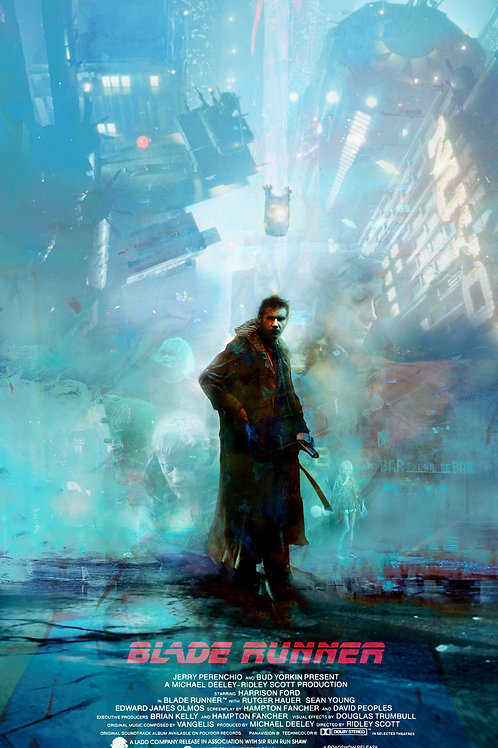Blade Runner (Version 2) - 24 x 36 | artofronin