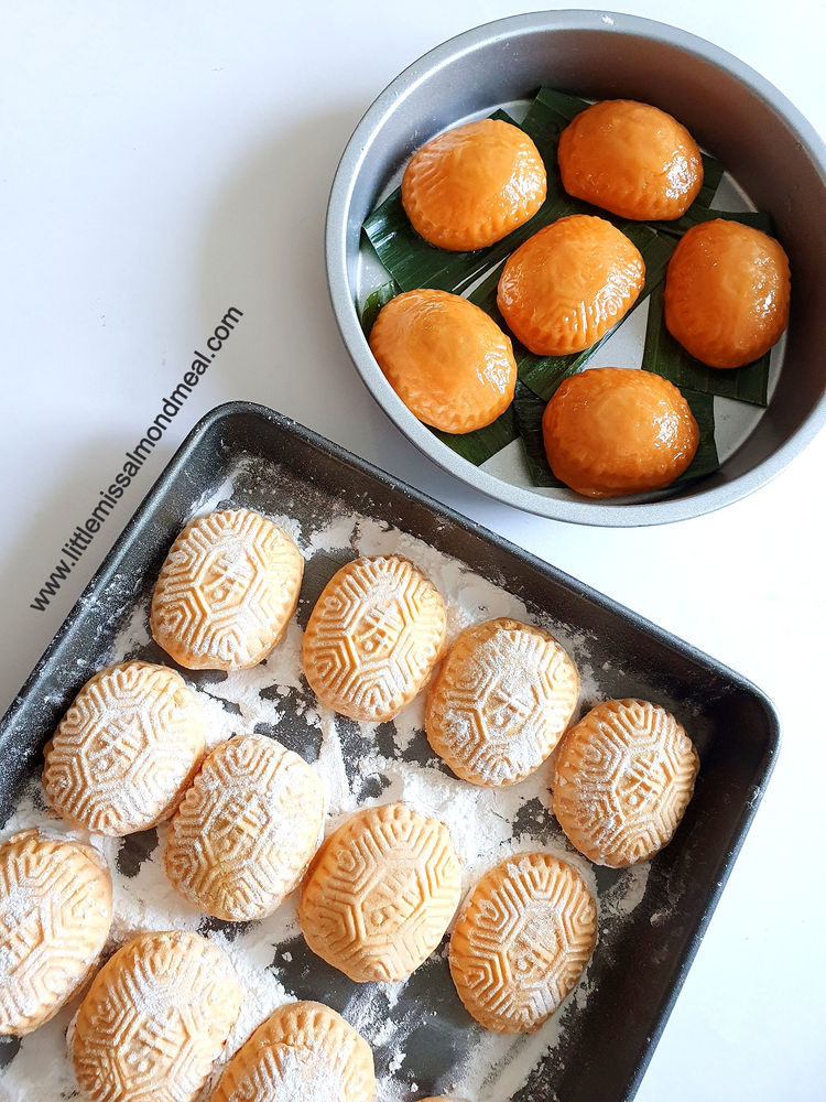 Ang Ku Kueh |Chinese Salted Mung Bean Glutinous Rice Flour Dessert