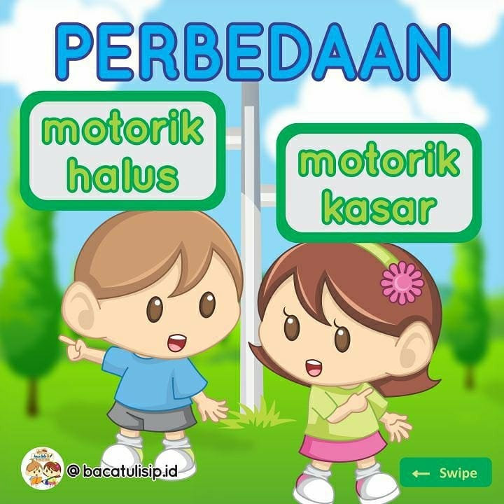 Perbedaan Motorik Kasar dan Halus