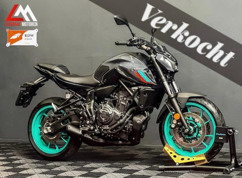Yamaha MT-07 - 2022 - A2 - Garantie - Nieuwstaat | Leigraaf Motoren