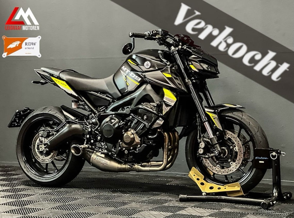 Yamaha MT-09 - 2019 - Akrapovic - Custom - | Leigraaf Motoren