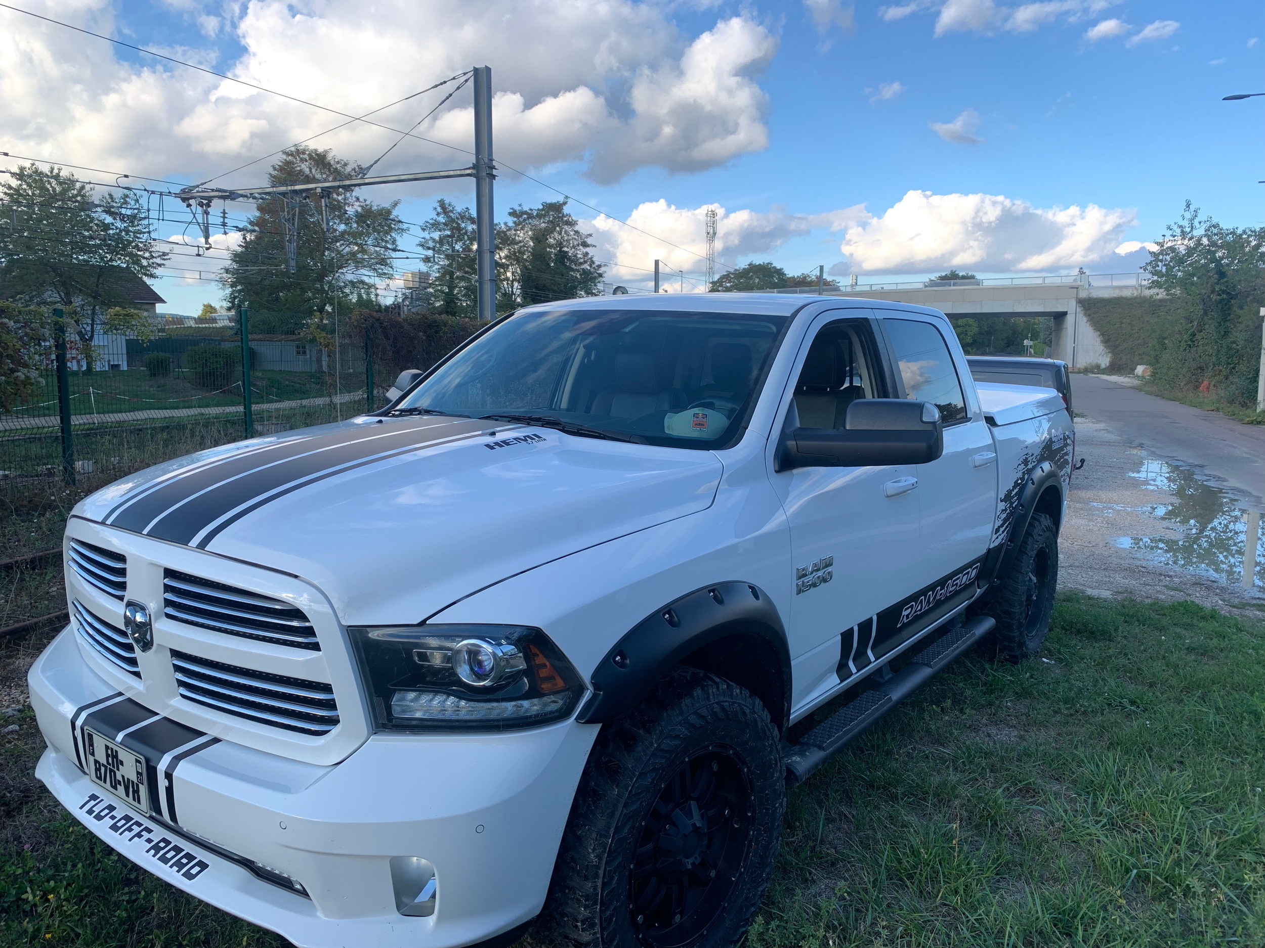 Marquage d'un Dodge RAM 1500 Marquage d'un Dodge RAM 1500