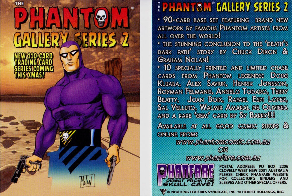 Update on Phantom Trading Cards