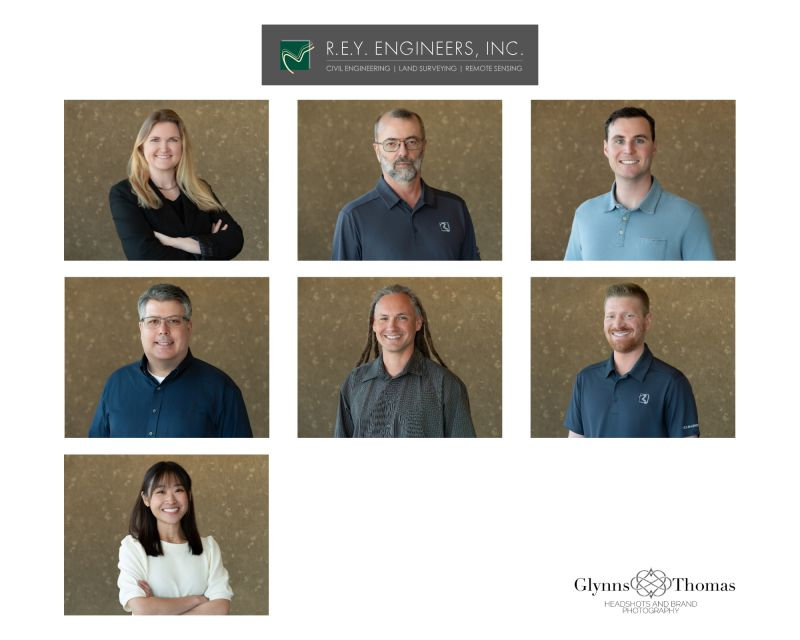 Headshots for Folsom Based Engineering Firm