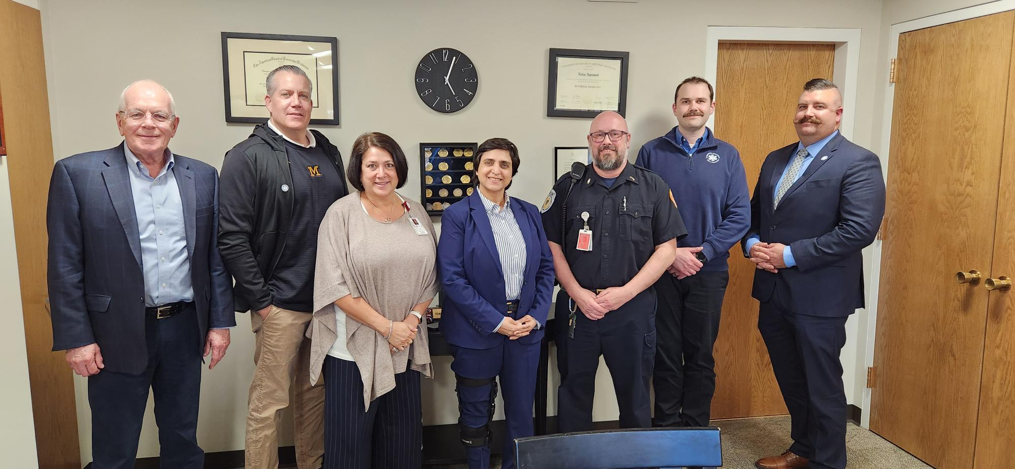 Local 400 Meets with New Lawrence General Hospital CEO/President