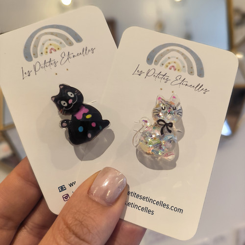 YIN & YANG Cats - chat paillettes | LPE