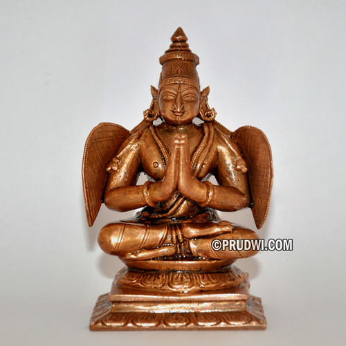 Copper garuda idol | Prudwi Arts & Crafts