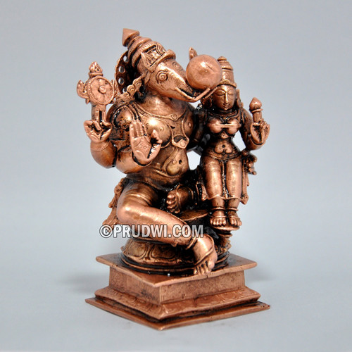 Ancient model of Copper Bhoo Varaha Narasimha swamy idol | Prudwi Arts ...