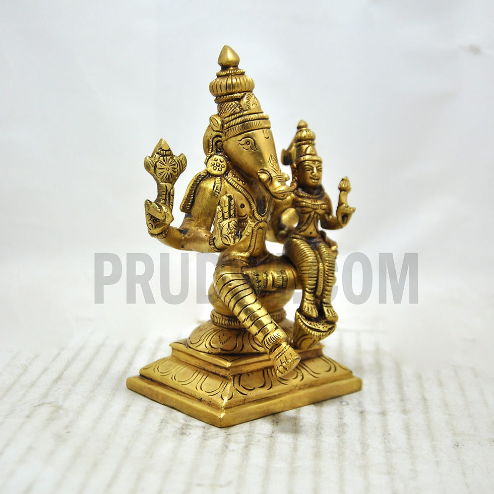 Bhoo Varaha swamy brass idol for home pooja | Prudwi Arts & Crafts