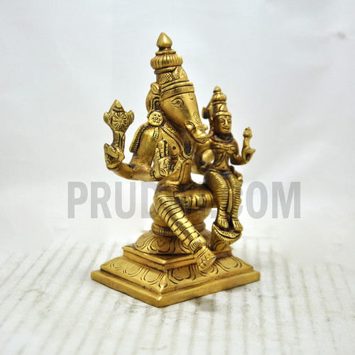Bhoo Varaha swamy brass idol for home pooja | Prudwi Arts & Crafts