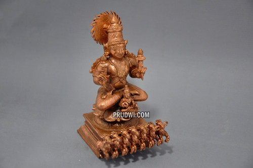 Copper surya bhagavan idol for home puja | Prudwi Arts & Crafts