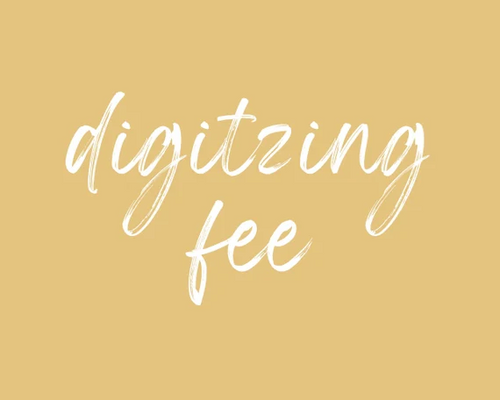 Digitizing Fee | Homestead Engraving