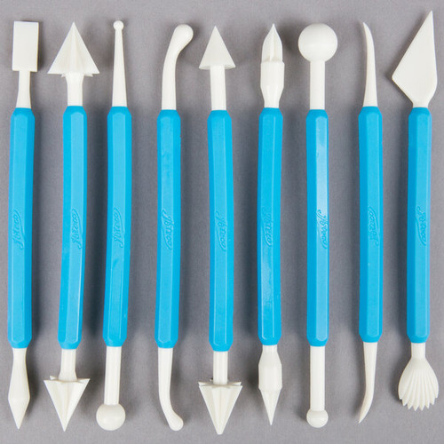 Ateco 9-Piece 18-shaped Sculpting Set | The Candy Lady