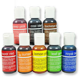 Chefmaster Food Coloring Set (8 pack) | The Candy Lady