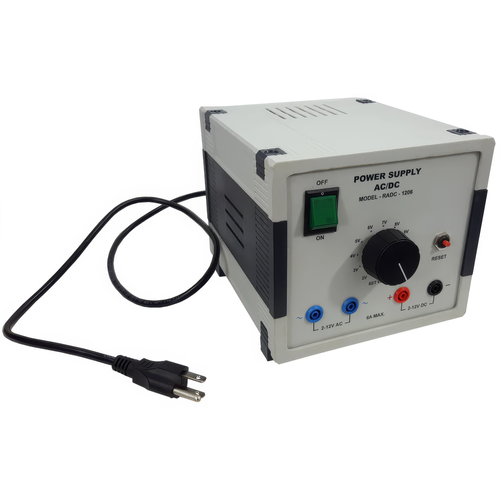 AC/DC Variable Power Supply, 2V to 12V | Science Outside