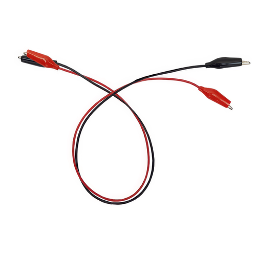 36" Length Alligator Clip Connector Cords (Pack of 20 or 10 red & black ...