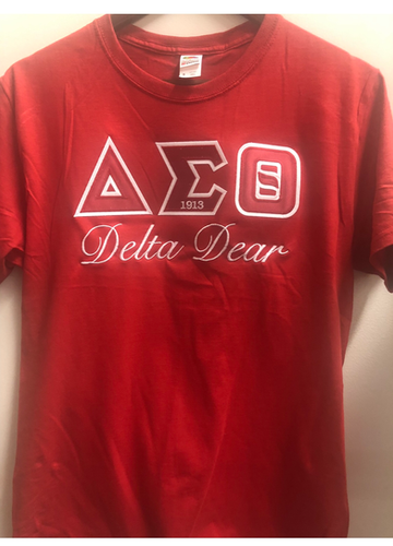 Tee-Delta Dear-Delta Sigma Theta | GreekStreet Apparel