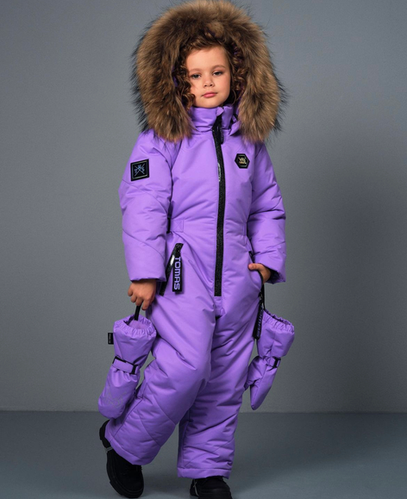 Purple One Piece Winter Snowsuit | coolkidsintown CA