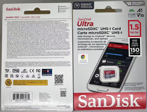 SanDisk 1.5TB Ultra microSDXC UHS-I Memory Card | JIMPOWER Trading Ltd